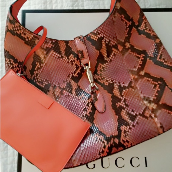 Gucci | Bags | Gucci Snake Skin Hobo Purse | Poshmark